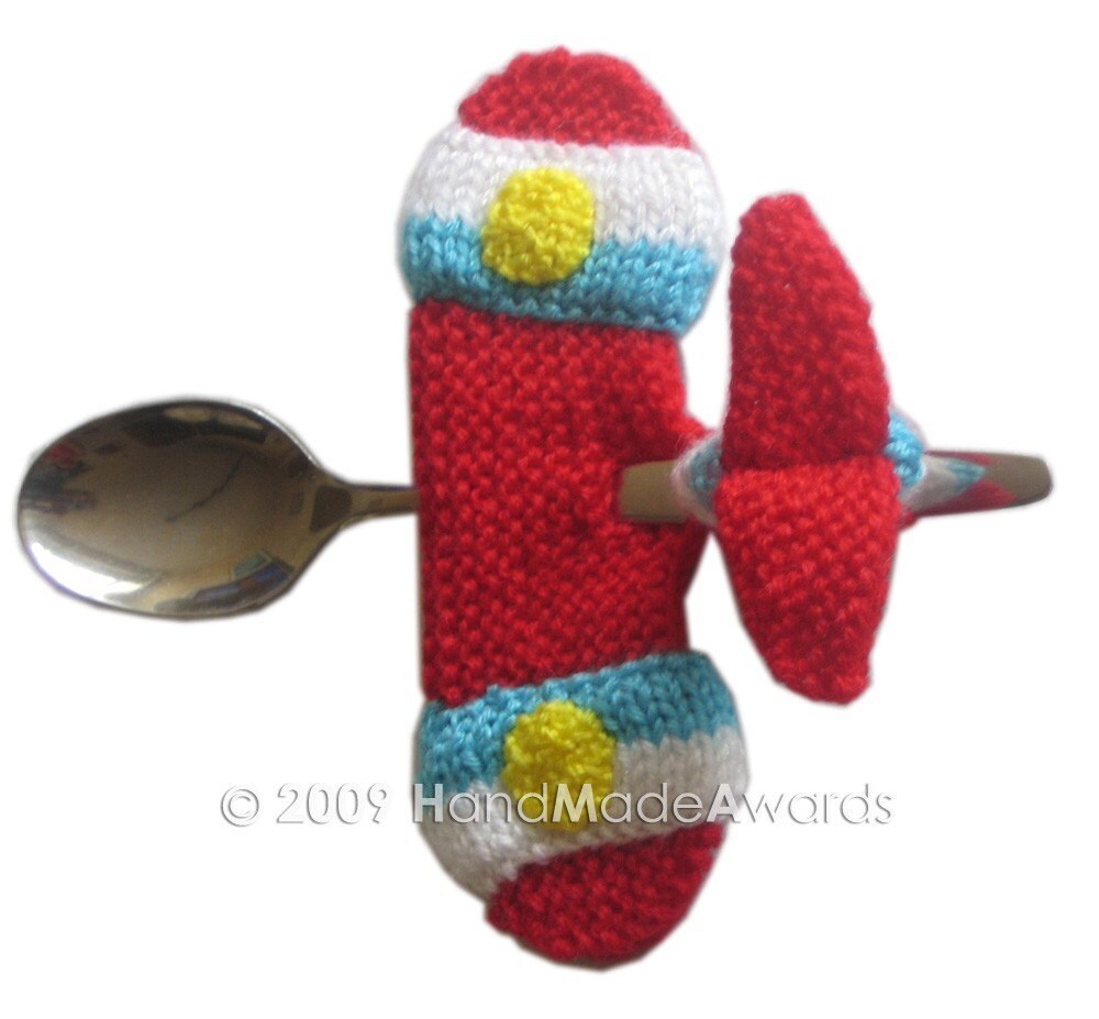 AIRPLANE SPOON for Your Baby Pdf Email Knit PATTERN | Etsy