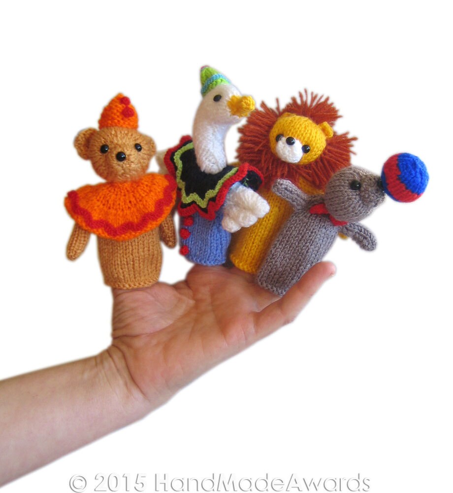 Animal CIRCUS Pdf Email Knit PATTERN | Etsy
