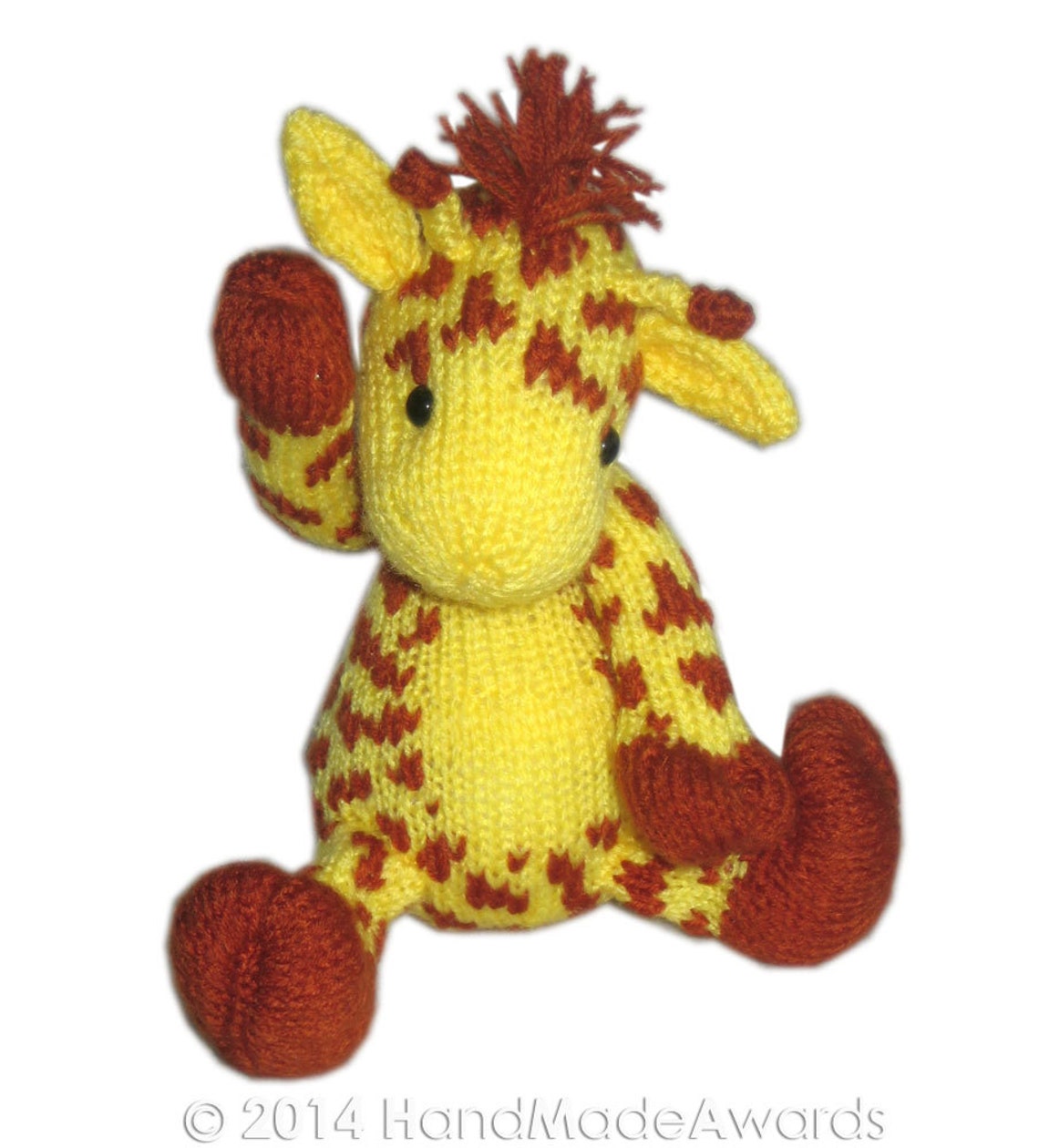 Baby GIRAFFE Pdf Email Knit PATTERN | Etsy