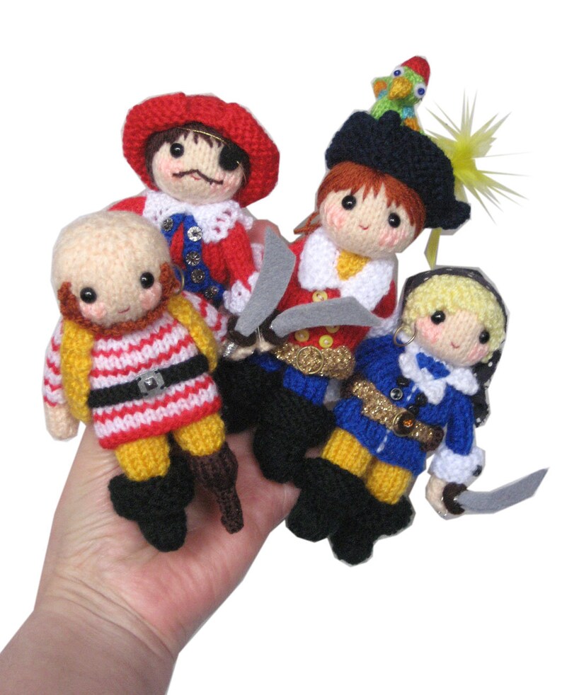 Pirates of the Caribbean With Ship Bag PDF Email Knit PATTERN - Etsy