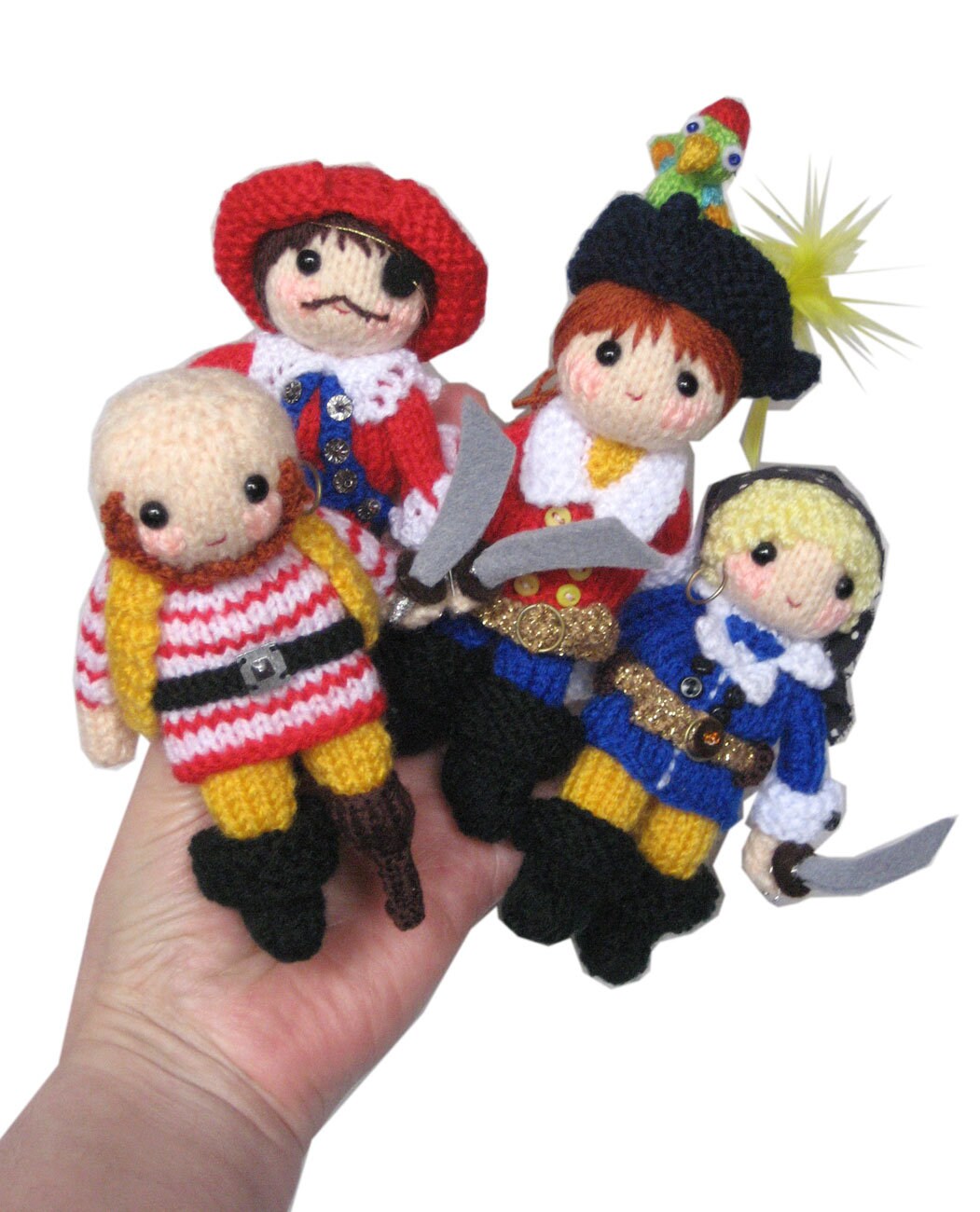 Pirates of the Caribbean With Ship Bag PDF Email Knit PATTERN - Etsy