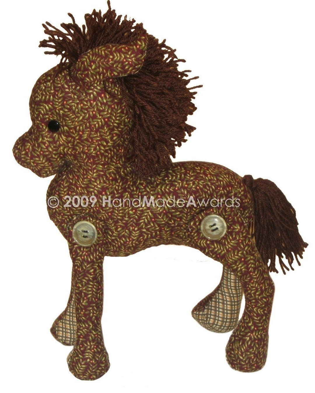 Lovely Fabric HORSE Classic Vintage Style PDF Email PATTERN - Etsy