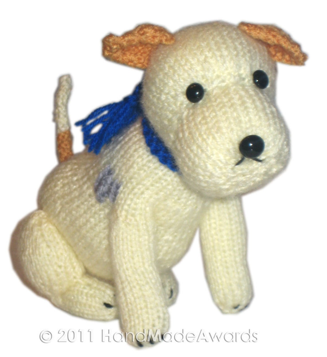 Milu FOX TERRIER Pdf Email Knit PATTERN - Etsy