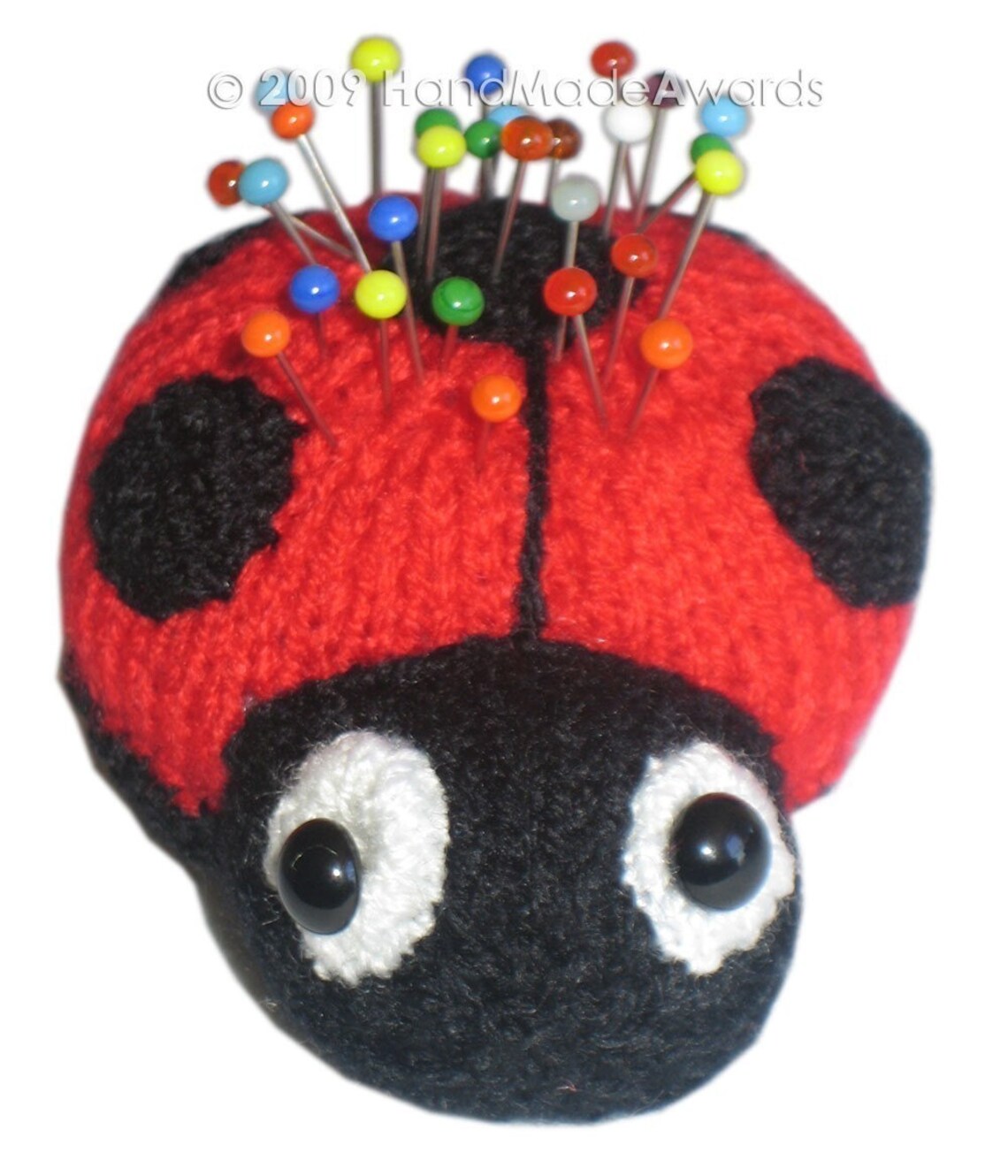 LADYBUG PINCUSHION Pdf Email Knit PATTERN - Etsy