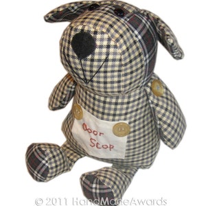 Door Stop Puppy Dog PDF Email Fabric PATTERN - Etsy