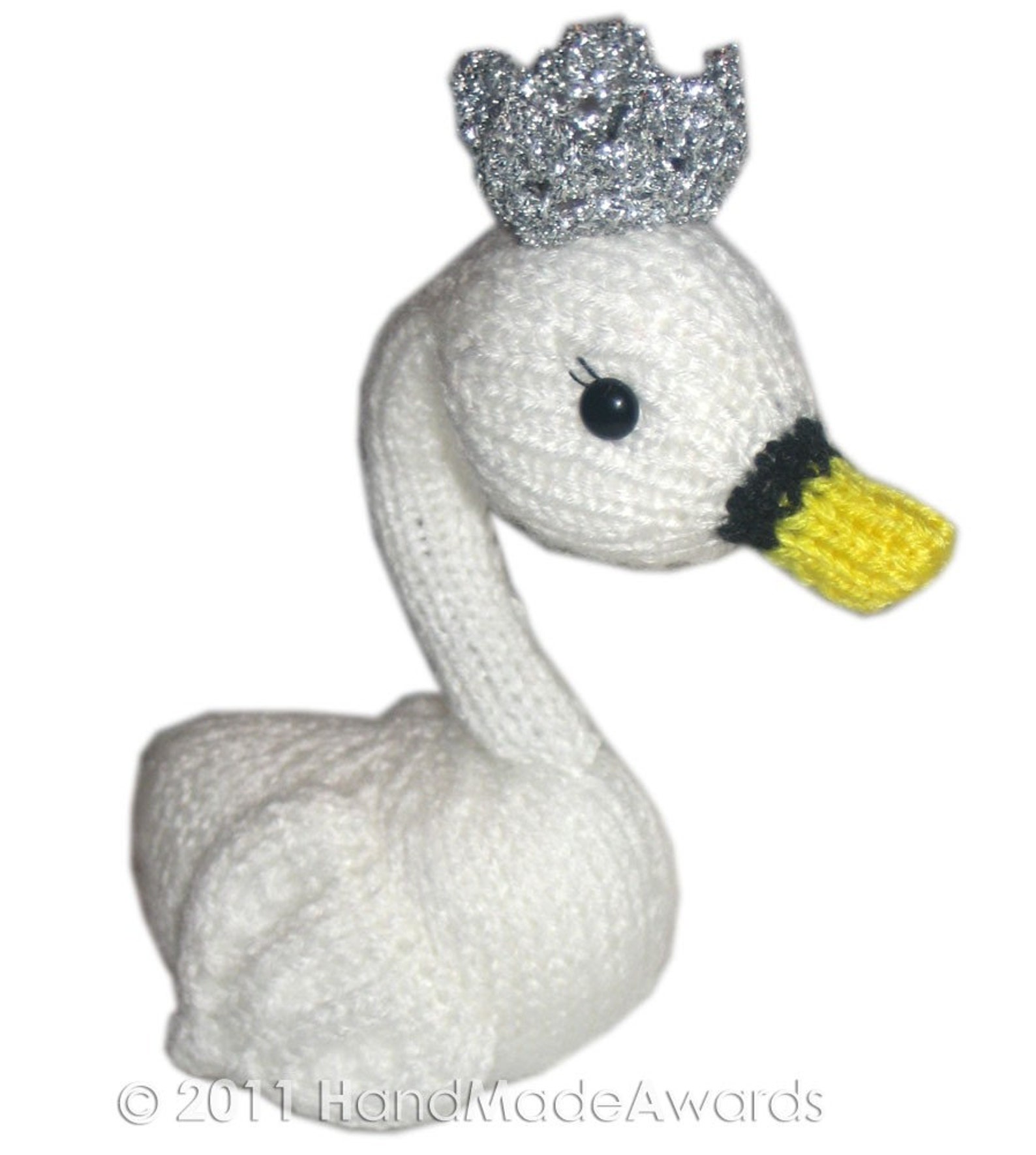 Princess Swan PDF Email Knit Pattern - Etsy