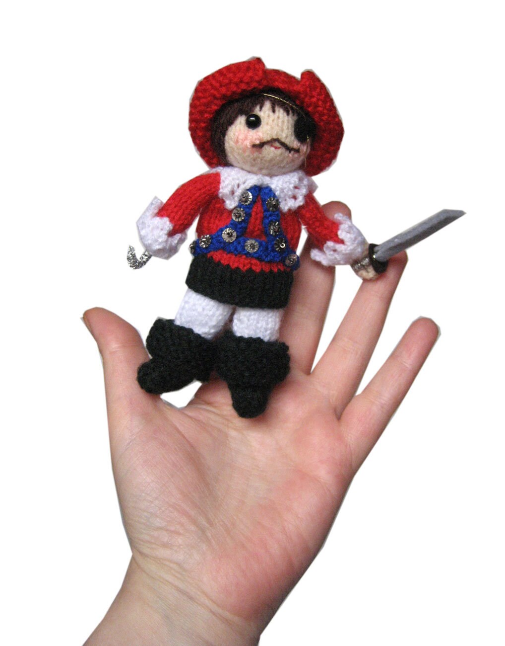 Pirates of the Caribbean with Ship Bag Knit PATTERN — handmadeawards