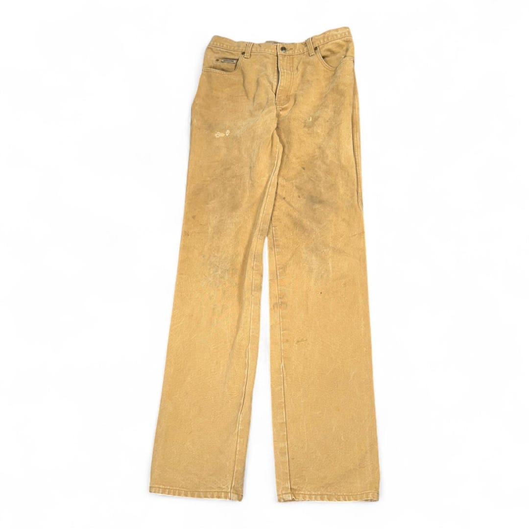 Vintage Schaefer Outfitter Pants Mens 33x36 Brown Ranch Hand Canvas ...
