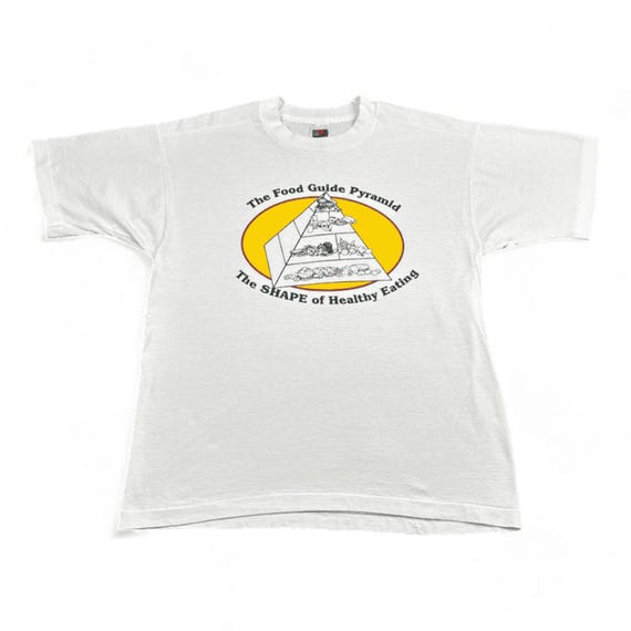 Vintage food pyramid shirt - Gem