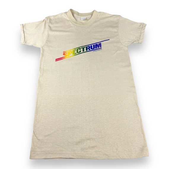 Vintage spectrum lithograph shirt - Gem