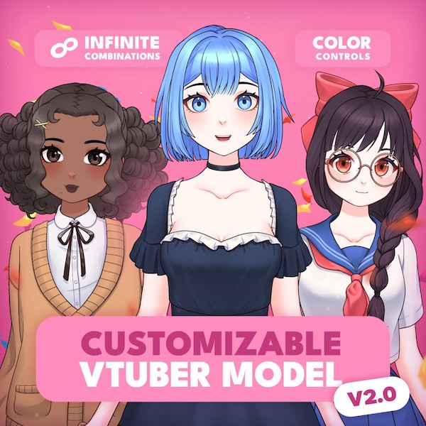 Vrchat Avatars Females - Etsy