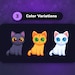 Cat Stream Pet for Twitch & Youtube (streamelements) • Reacts to Events ...