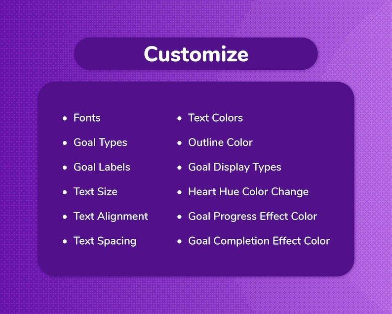 Pixel Heart Twitch Goal Widget • Cute Pixel-art Goal Widget for Twitch ...