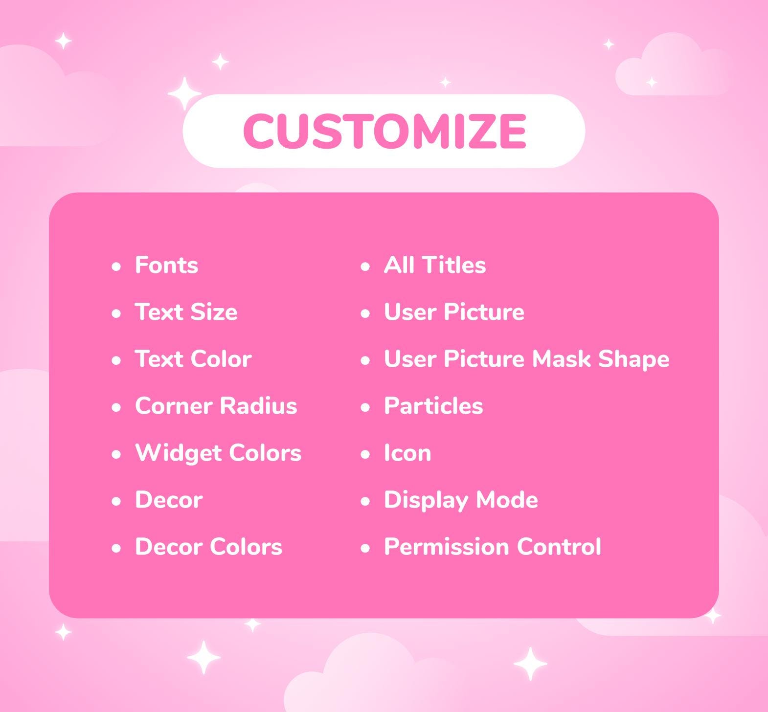 Cute Kawaii Twitch Welcome Widget • Pink Animated Stream Overlay - Etsy