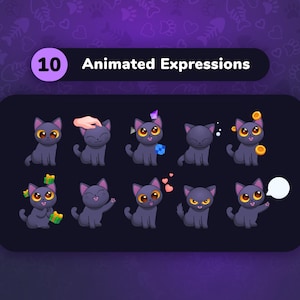 Cat Stream Pet for Twitch & Youtube (streamelements) • Reacts to Events ...