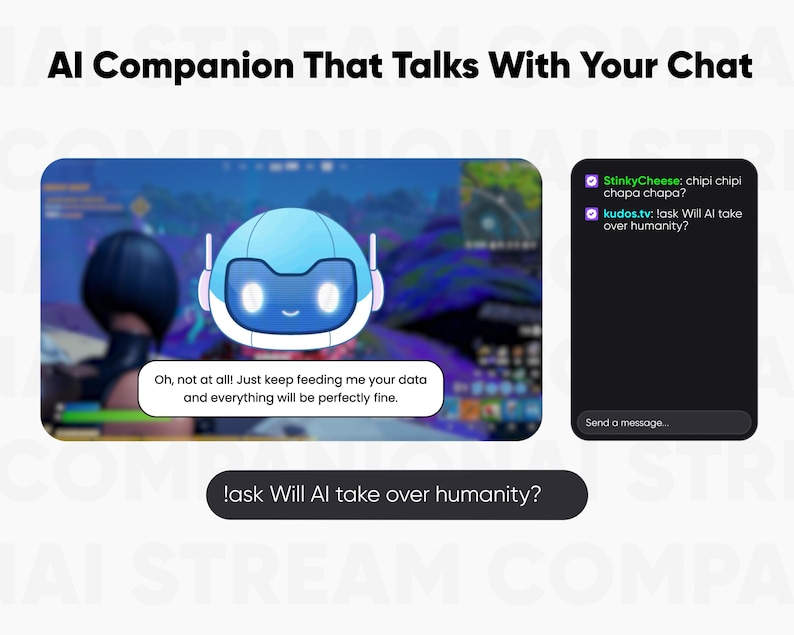 AI Stream Pet • TTS Stream Companion • Chatgpt Widget for Twitch ...