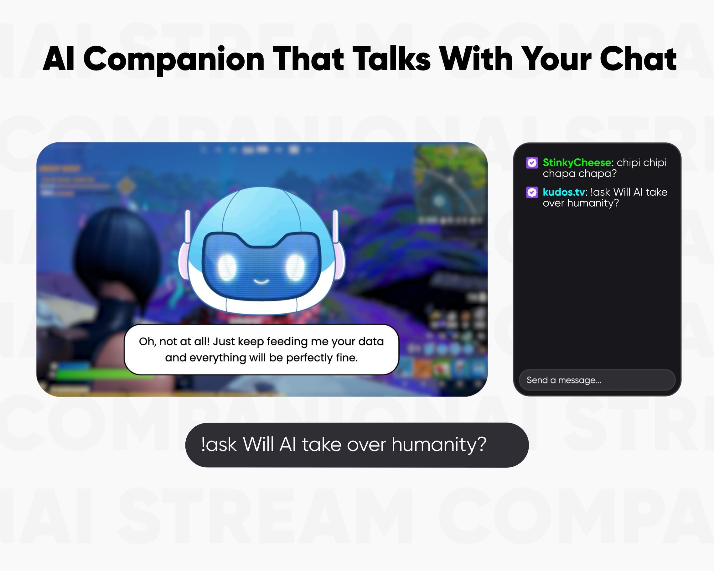 AI Stream Pet • TTS Stream Companion • Chatgpt Widget for Twitch ...