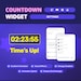 Stream Countdown Widget • Countdown Timer for Twitch and Youtube ...