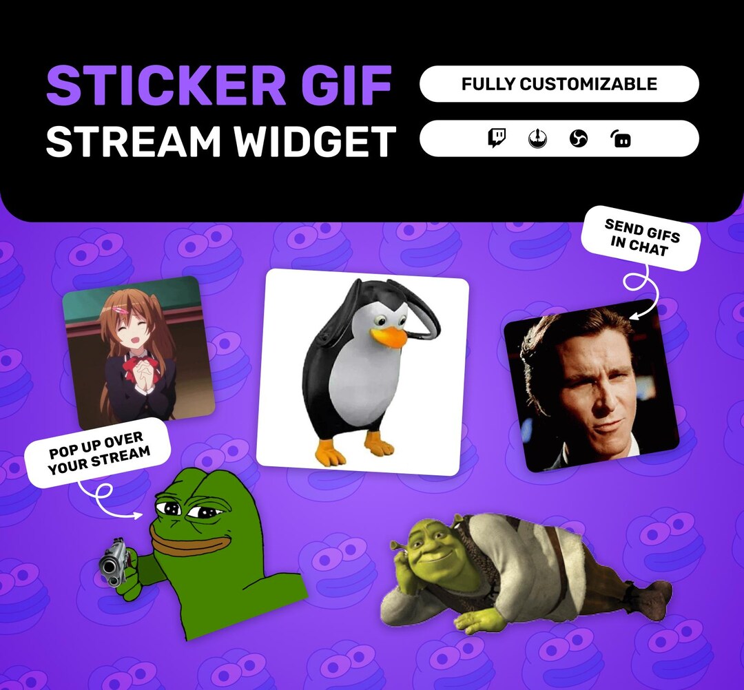 Chat-triggered Gifs on Stream – Twitch & Youtube Widget (streamelements ...