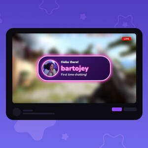 New Chatter Welcome Widget • Popup Welcomer for Twitch and Youtube ...