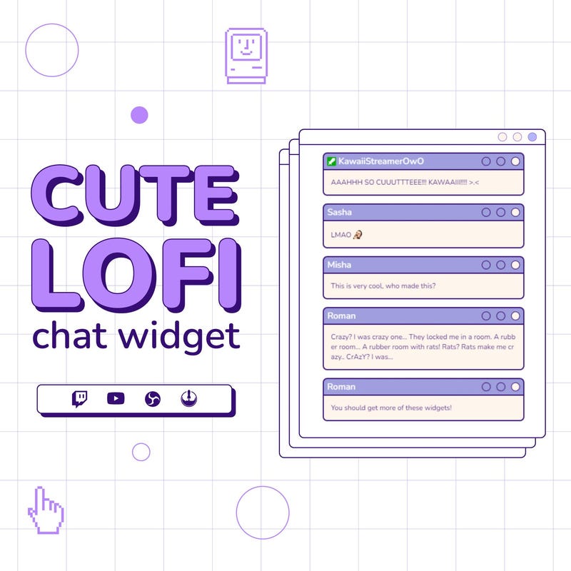 Chat Text Youtube - Etsy