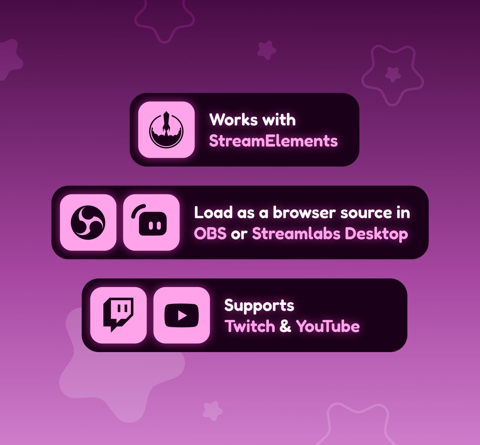 Twitch Tip Menu Widget, Animated Donation and Bits Price List Overlay ...