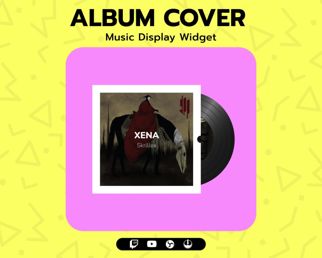 Album Cover Spotify Widget for Twitch and Youtube Streamers ...