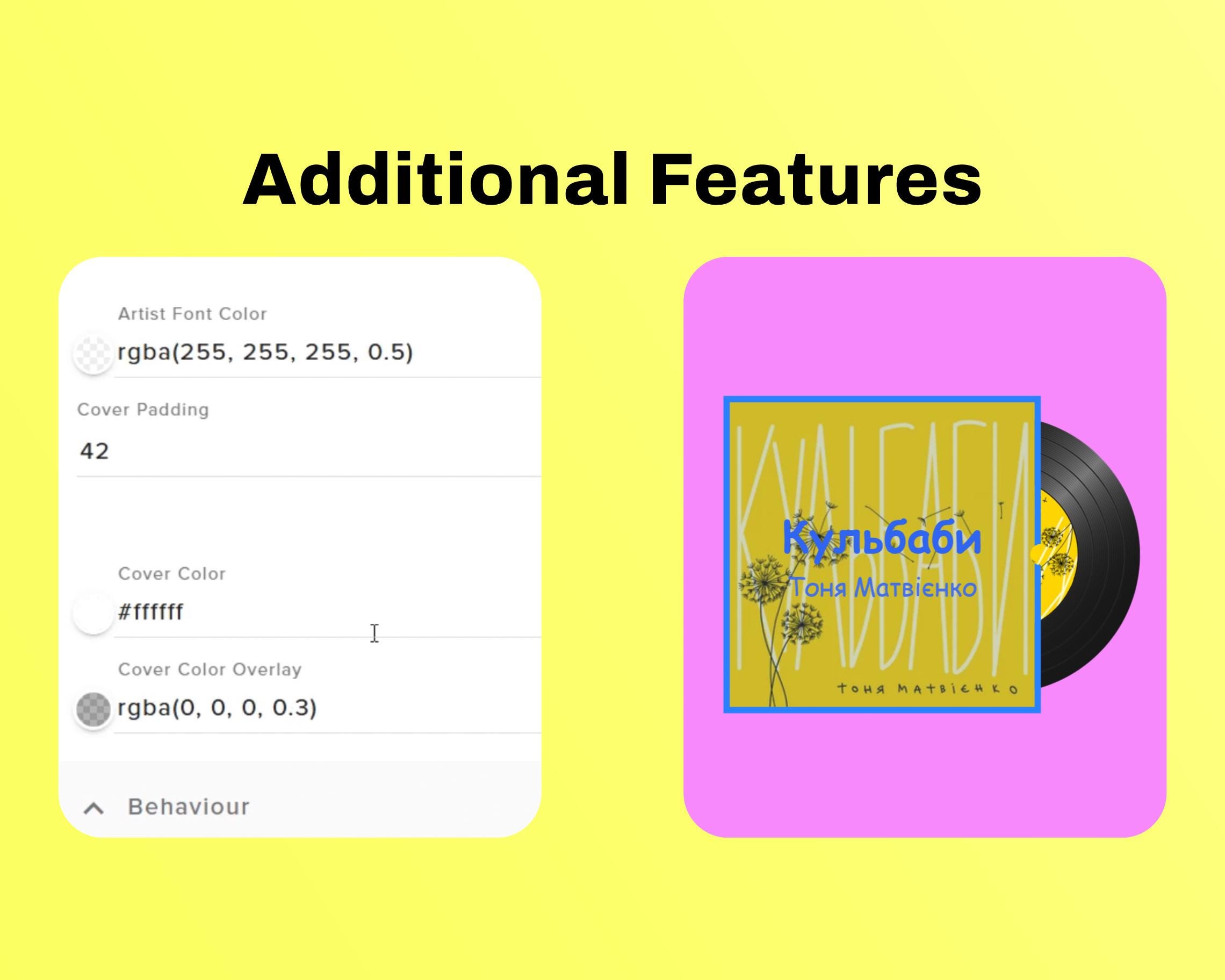 Album Cover Spotify Widget for Twitch and Youtube Streamers ...