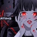 Anime Girl Yandere Twitch Overlay Pack · Animated Stream Overlay · OBS ...