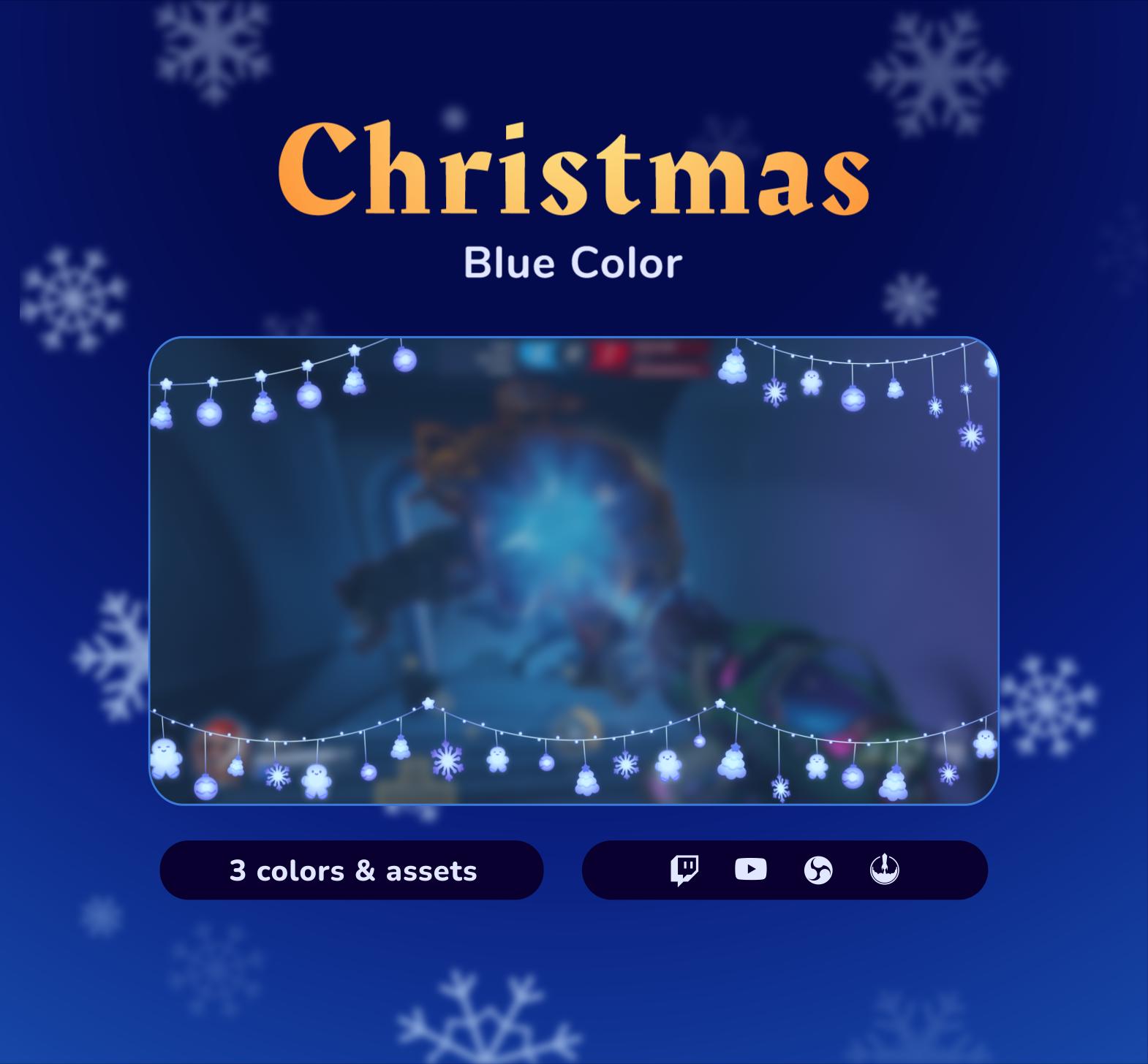 9 Cute Christmas Animated Stream Decorations for Twitch & OBS Studio ...