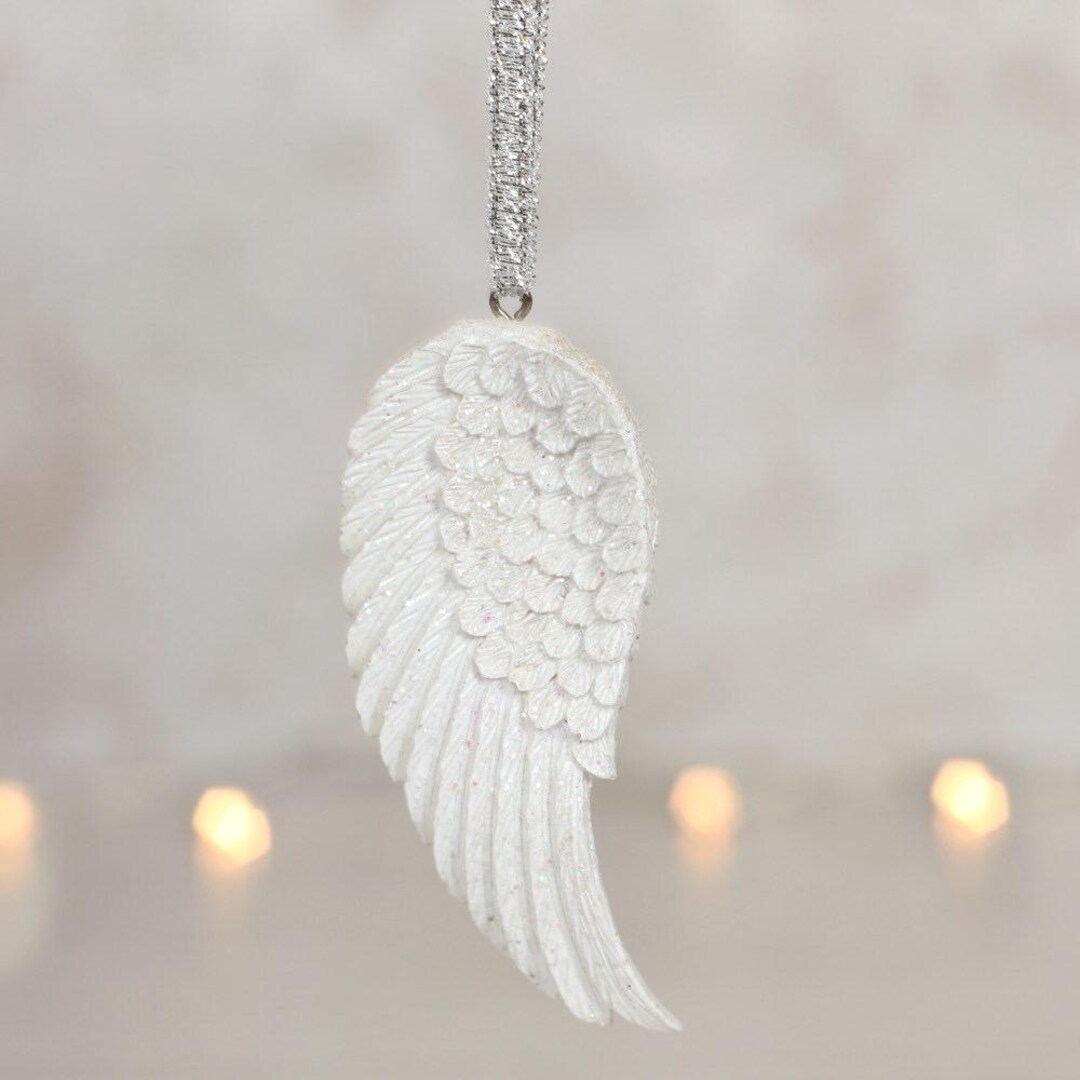 Single Angel Wing Decoration - Etsy