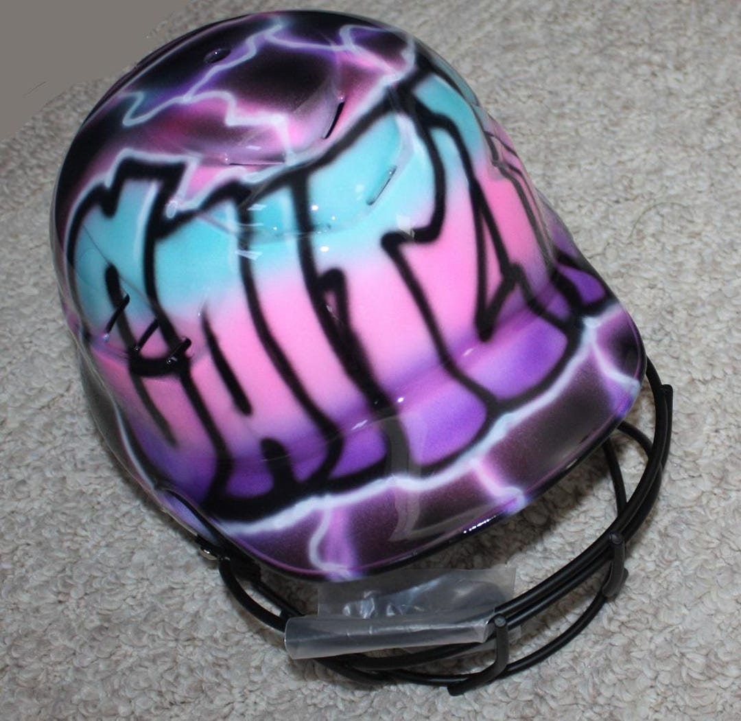 Batting Helmet, Girls Helmet, Softball Helmet, Personalized Helmet ...