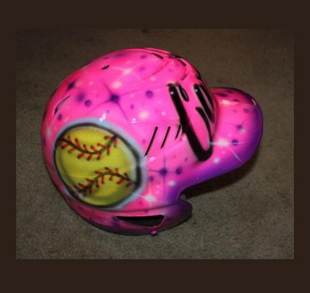 Batting Helmet, Girls Helmet, Softball Helmet, Personalized Helmet ...