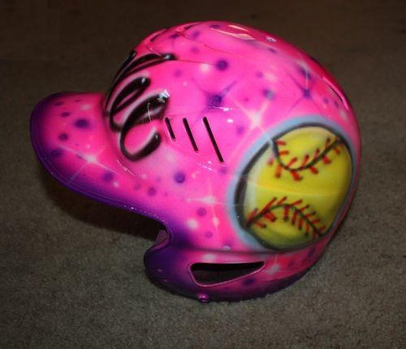 Batting Helmet, Girls Helmet, Softball Helmet, Personalized Helmet ...