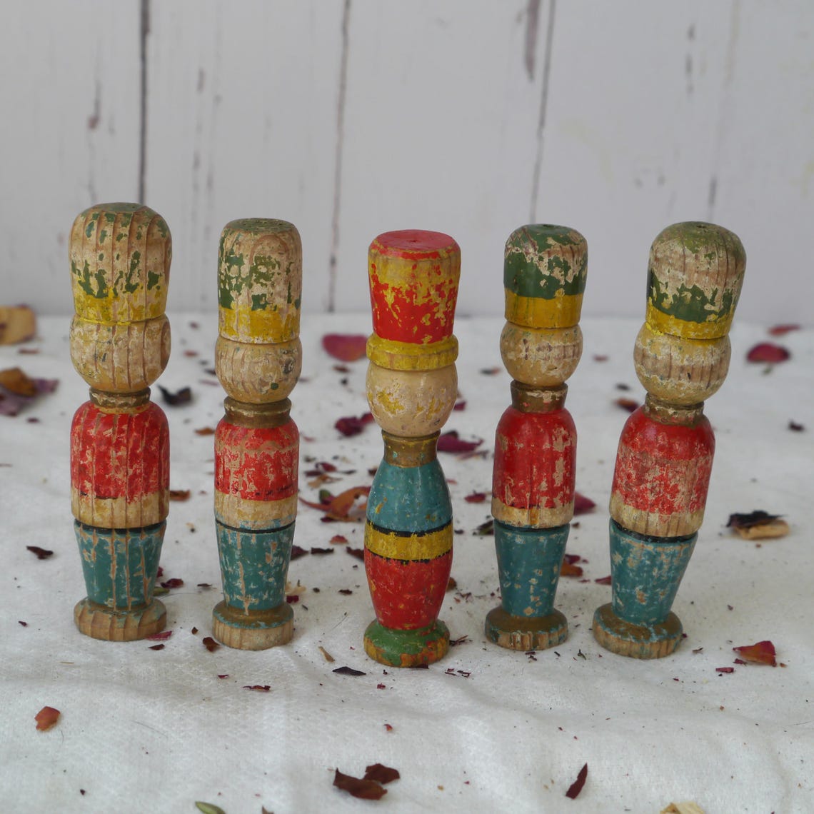 Set of Five Mini Vintage Skittles - Etsy
