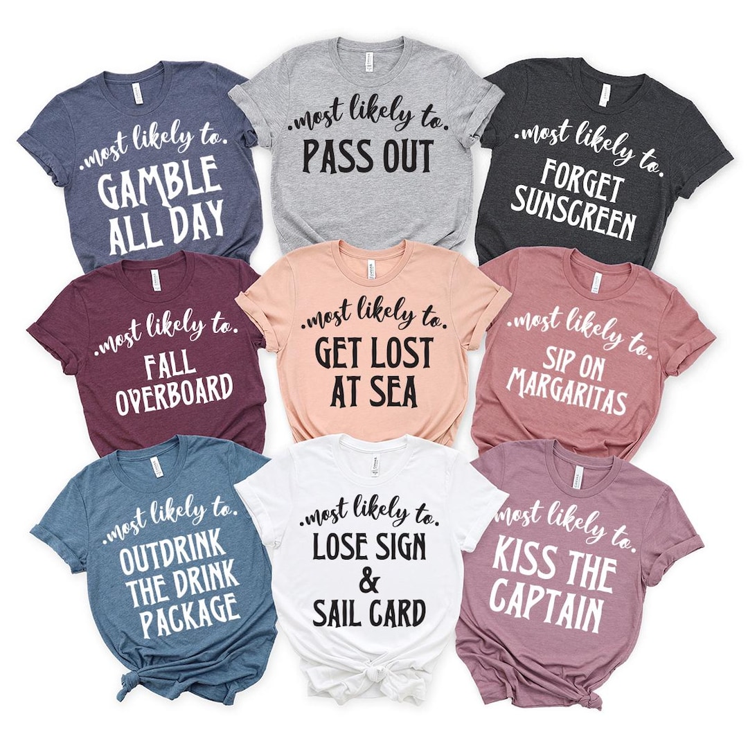 Birthday Party Group Shirt, Funny Bachelorette Matching Shirt, Most ...