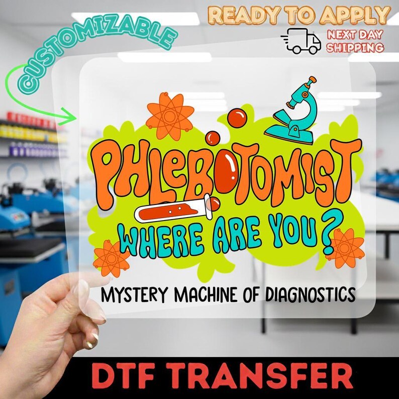Diagnostics Mystery Lab Week 2026 DTF Transfer, Diagnostics Mystery ...