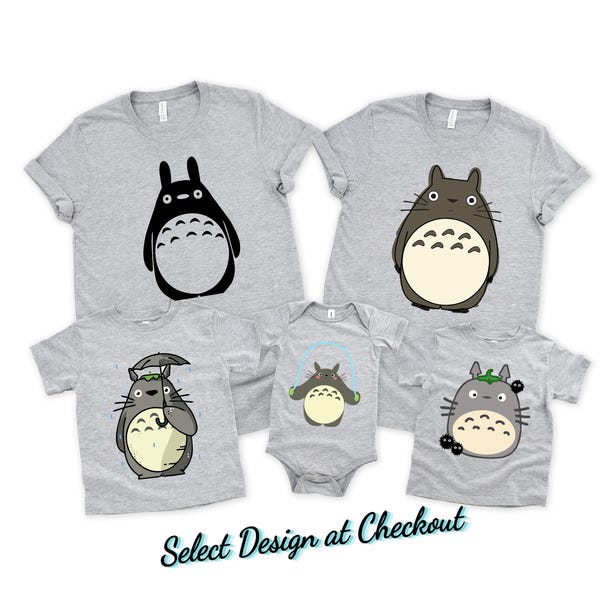 Cute Totoro Clothing - Etsy