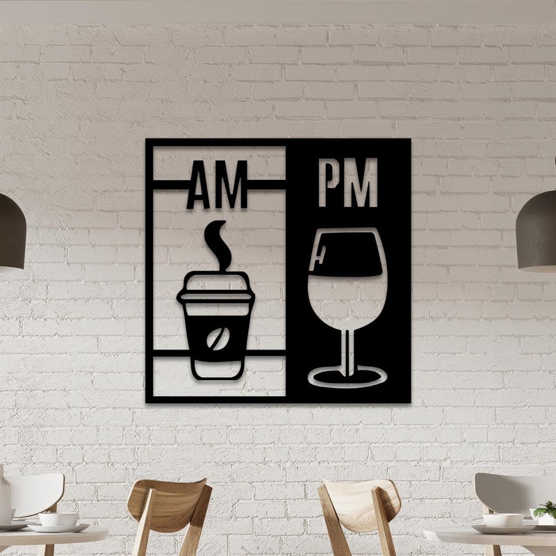 Am Pm Sign - Etsy