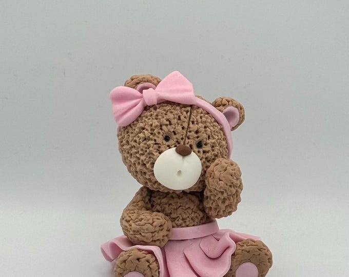 Sugar Figure Teddy Bear, Cake Figure, Sugar Decoration, Decoration for ...