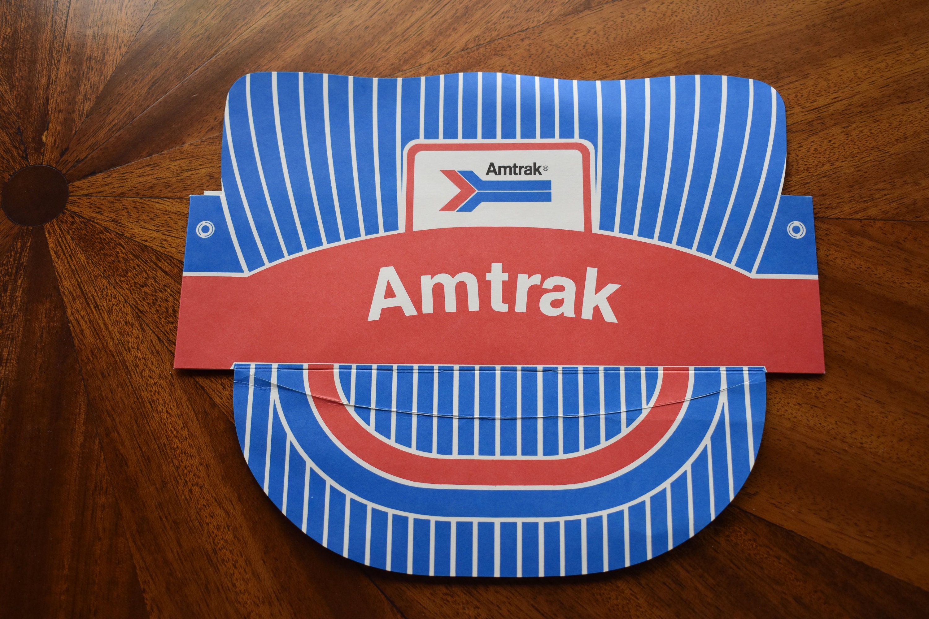 AMTRAK Paper Hat - Etsy