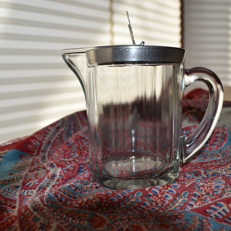 Syrup Pitcher - Etsy