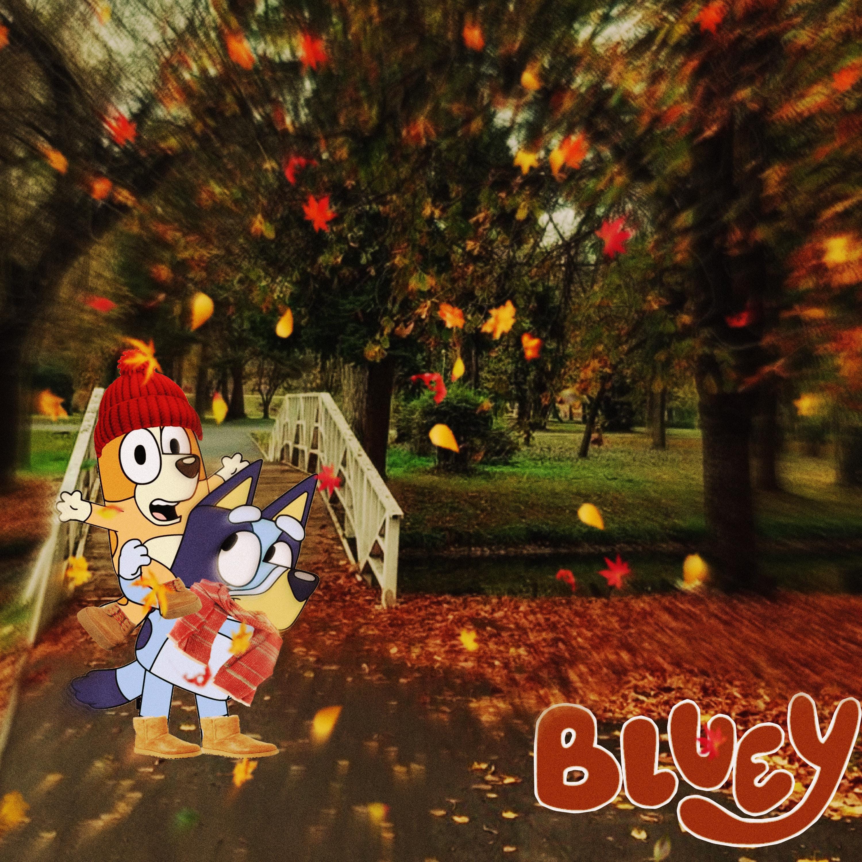 Bluey and Bingo Fall - Etsy