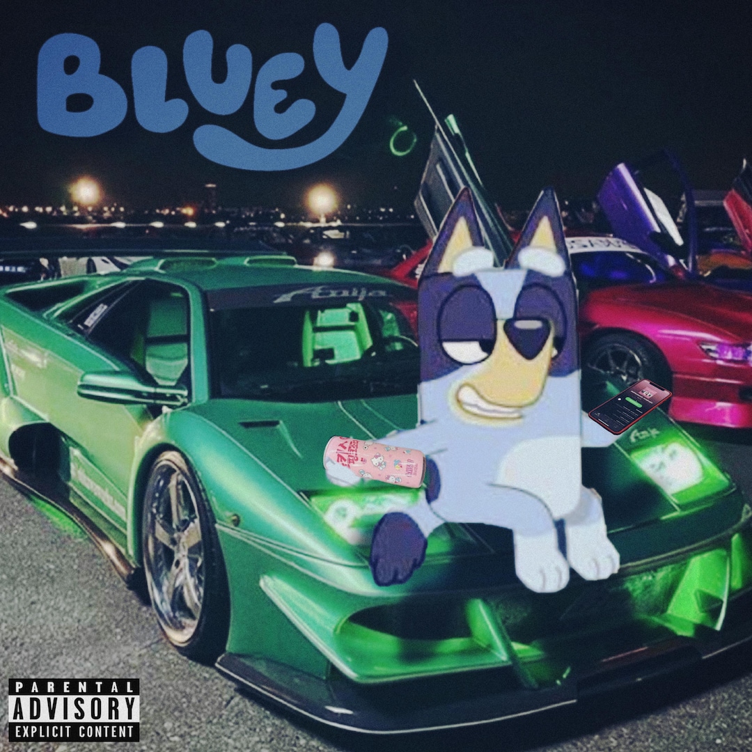 Bluey Car Asthetic - Etsy