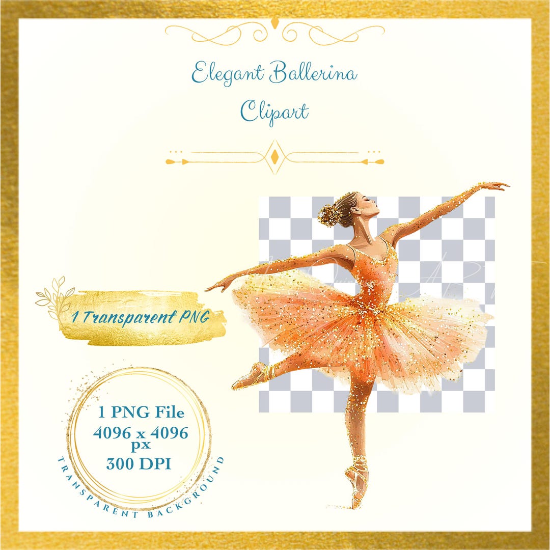 Ballerina in Peach/blush Color, Ballerina in Peach/ivory Tutu, Ballet ...