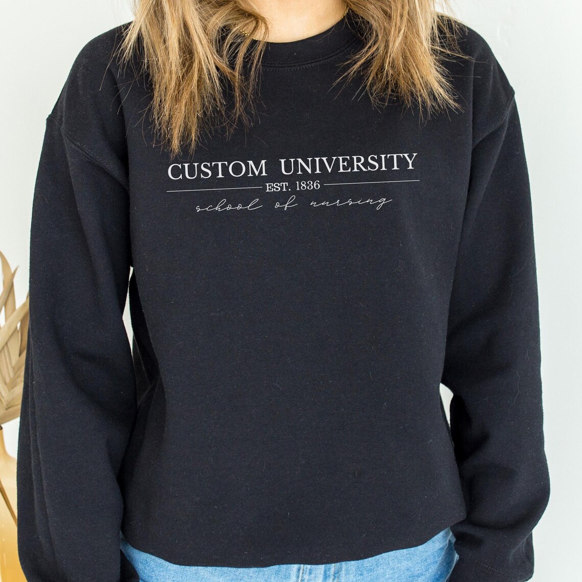 Custom University Sweatshirt: Personalized College Program Shirt - Etsy