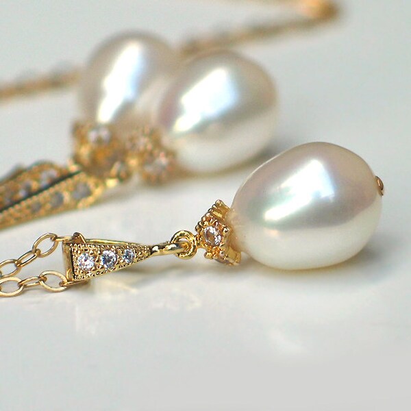 Teardrop Pearl - Etsy