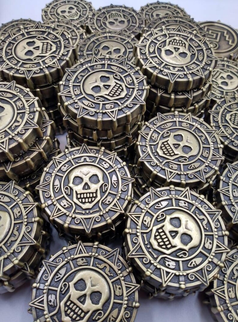 Pirate Aztec Gold Collectors Coin - Etsy