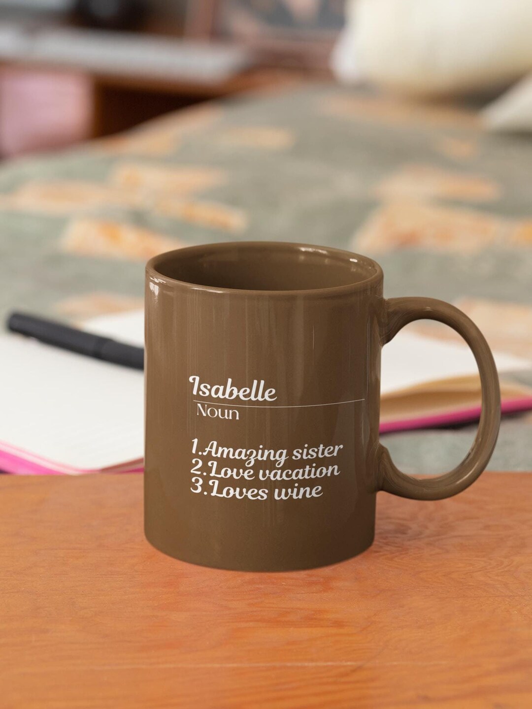 Personalized Name Definition Mug - Custom Coffee Cup Gift, Personalized ...