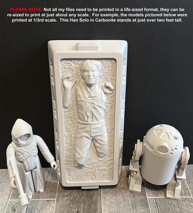 Life-size Vintage 1978 Star Wars Jawa Kenner Action Figure 3D PRINT ...